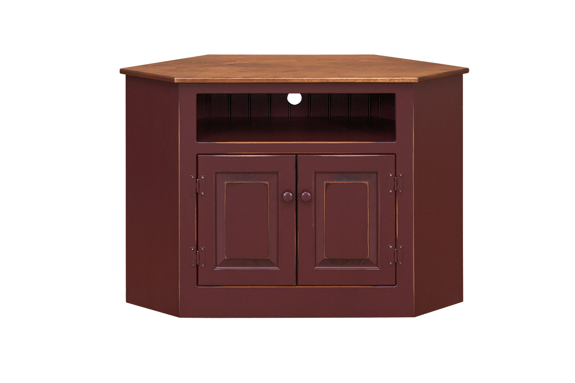 Corner TV Stand – Peaceful Valley Furniture