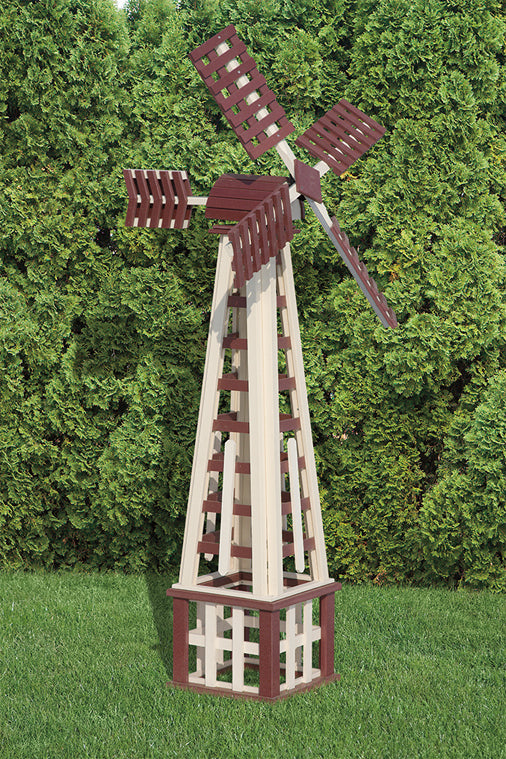 Poly Garden Spot Windmill – Peaceful Valley Furniture